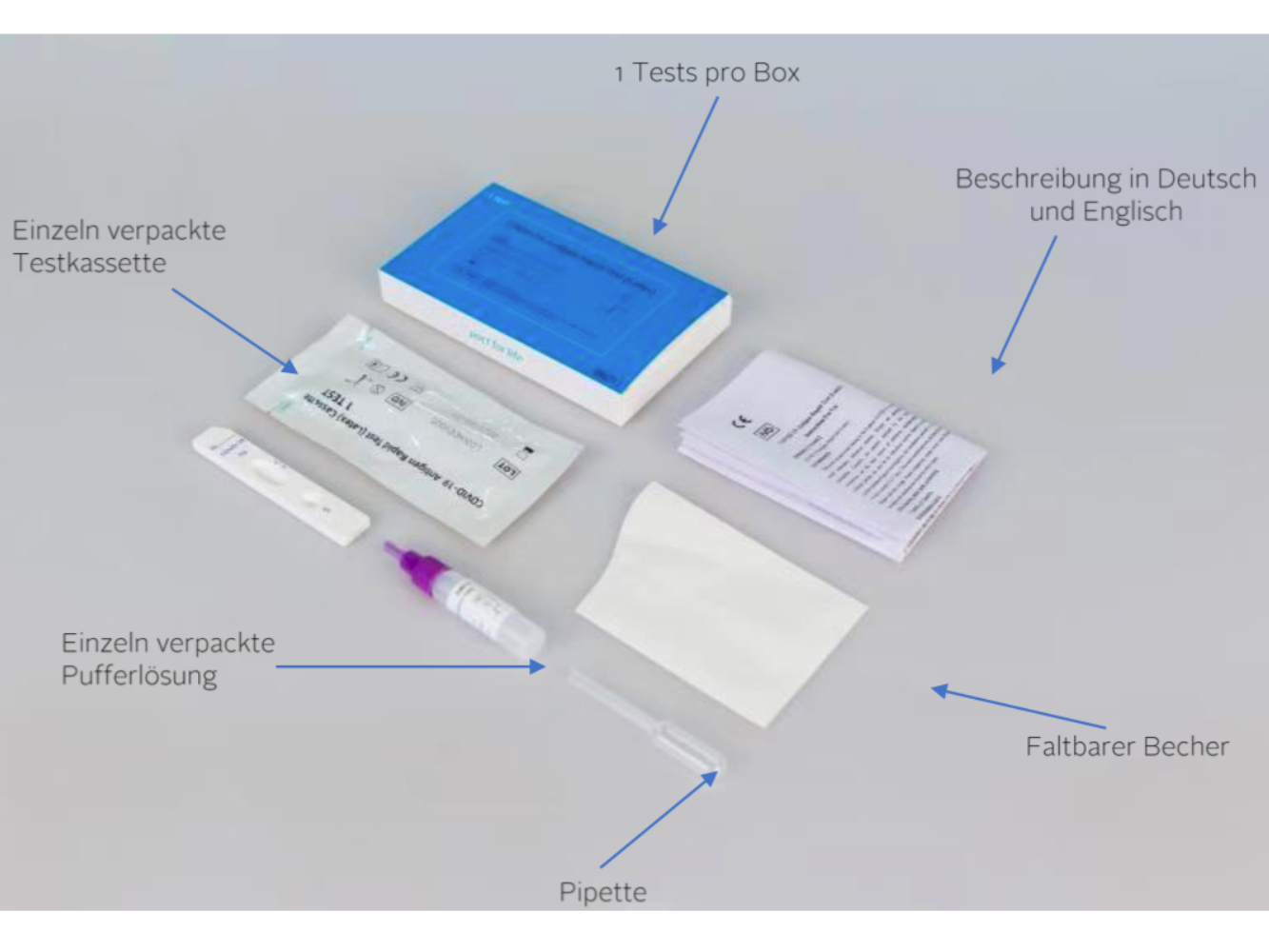 Joinstar COVID 19 Antigen Schnelltest - Spucktest